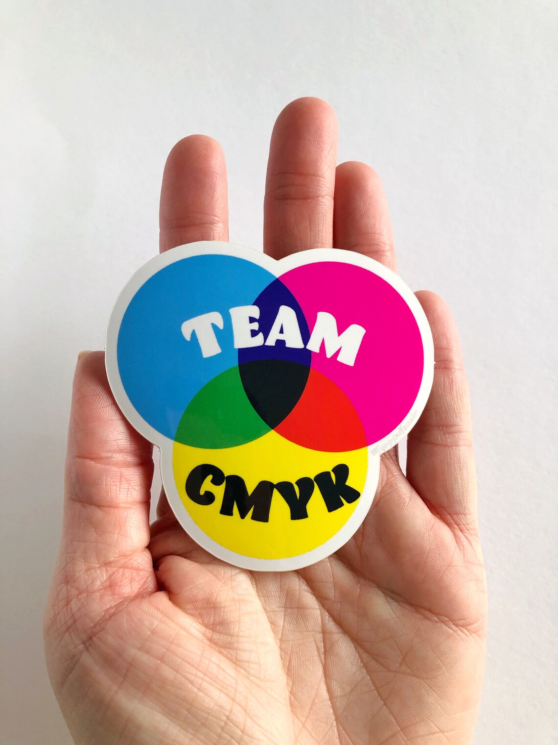 Team RGB Team CMYK Graphic Designer Sticker Set Ux Designer - Etsy