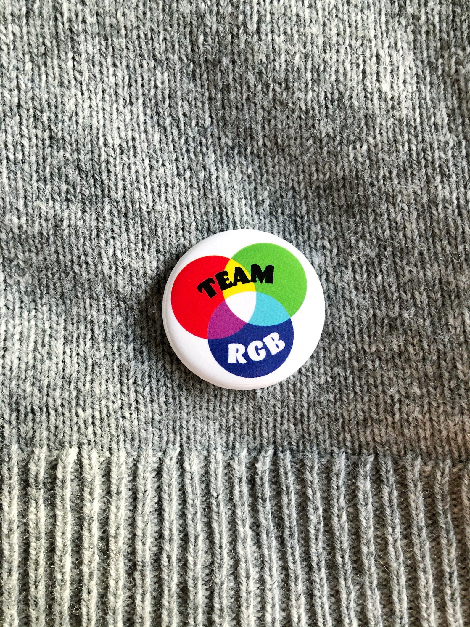 Team RGB Team CMYK Graphic Designer Button Set Ux Designer | Etsy