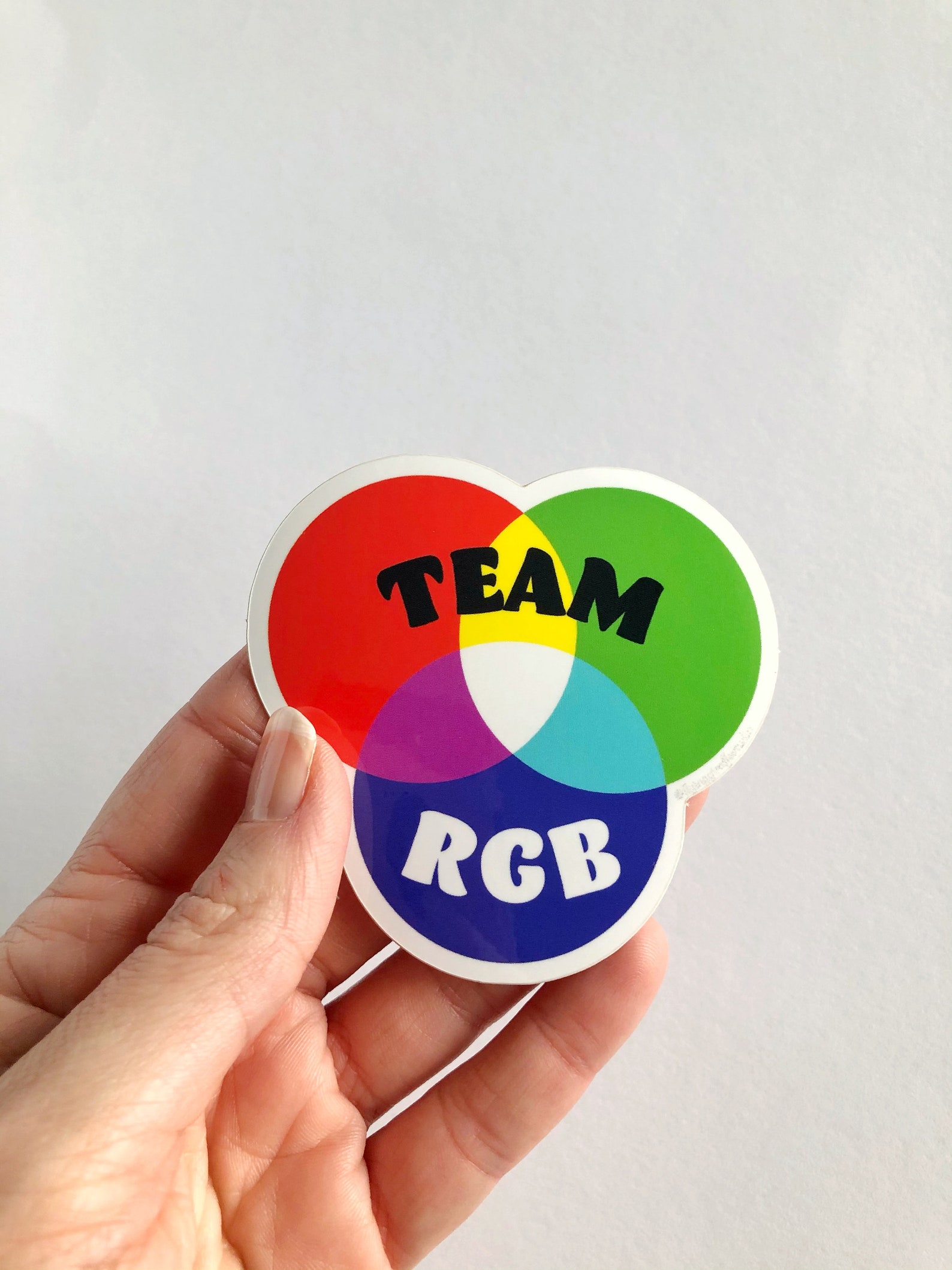 Team RGB Team CMYK Graphic Designer Sticker Set Ux Designer - Etsy