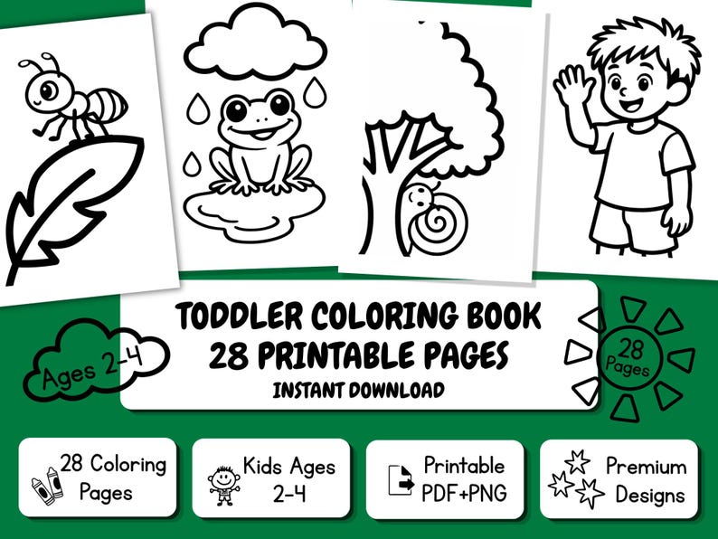 Dibujos para colorear para niños pequeños (imprimibles) / Dibujos ...
