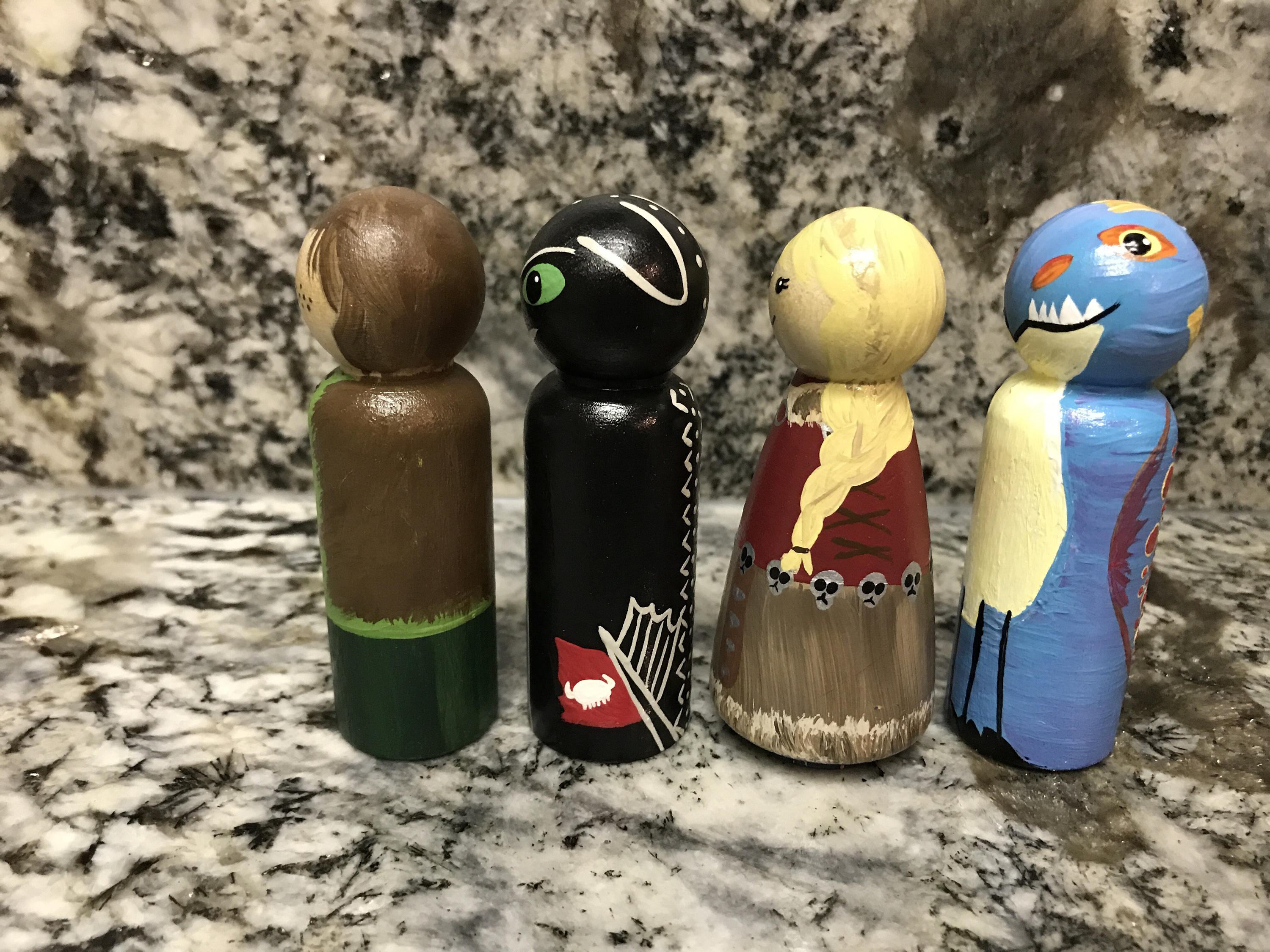 How to Train Your Dragon's Hiccup Toothless Astrid and | Etsy