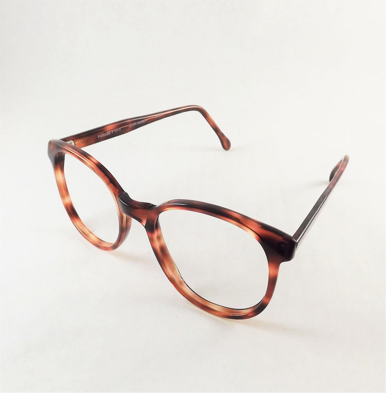Tortoise Shell Eyeglasses 1980s Glasses Frame Women Brown - Etsy