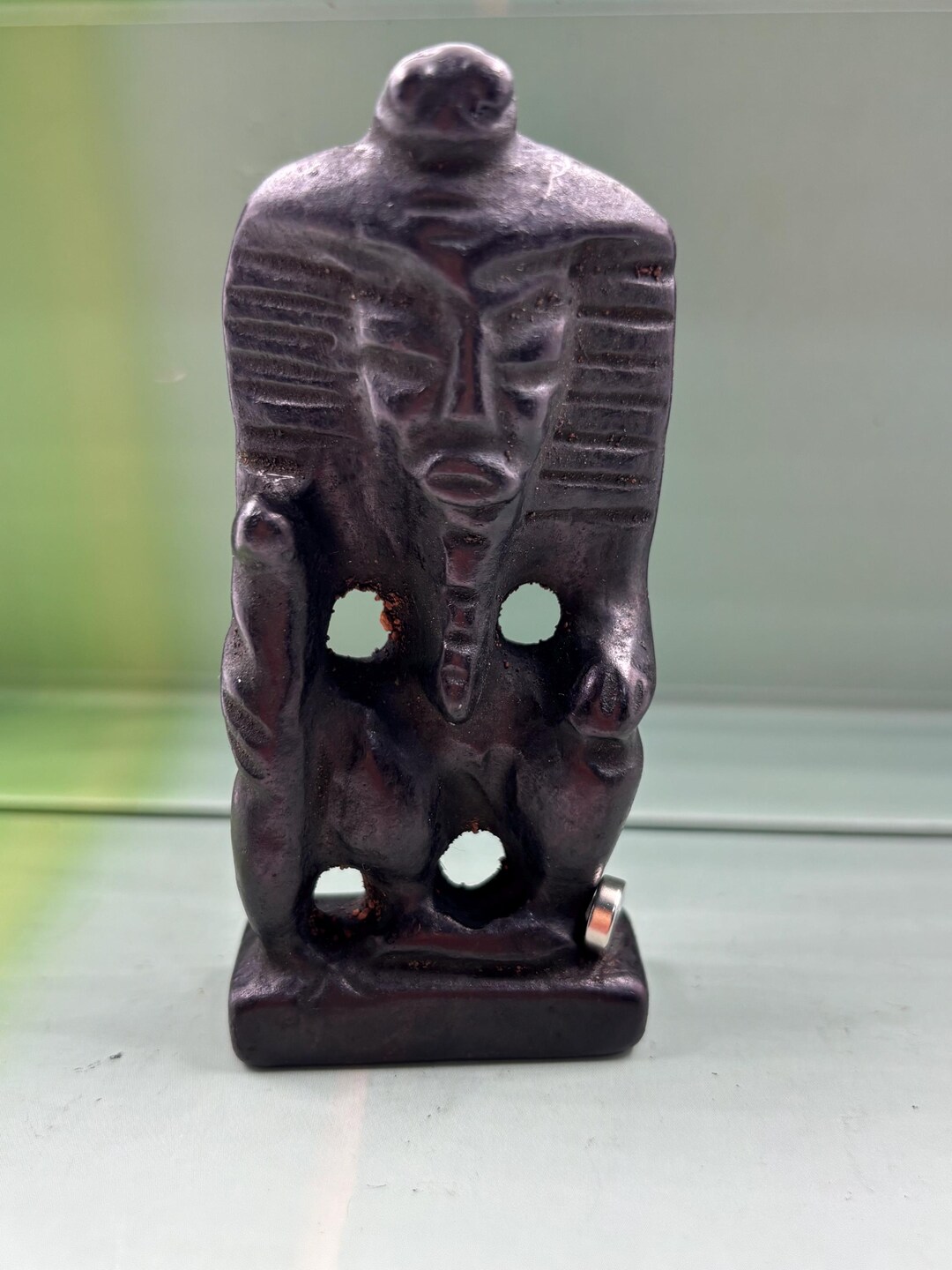 Meteorite Sun God Statue Neolithic Style Altar Figurine Random Shipment ...