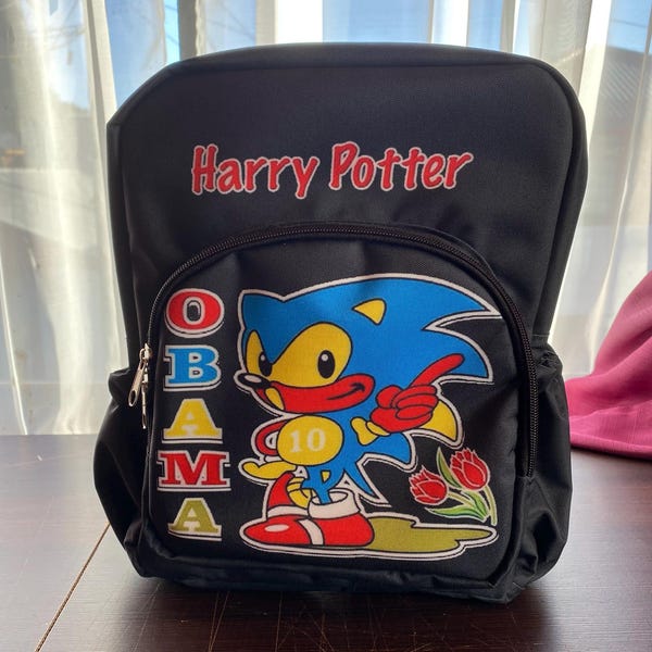 Sonic Obama Backpack - Etsy