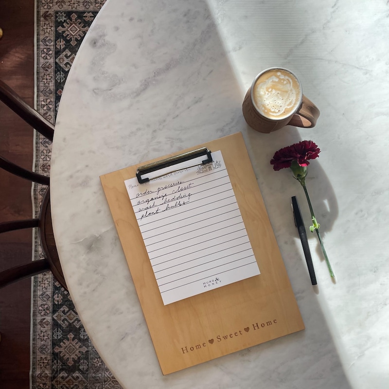 Wood Clipboard - Etsy