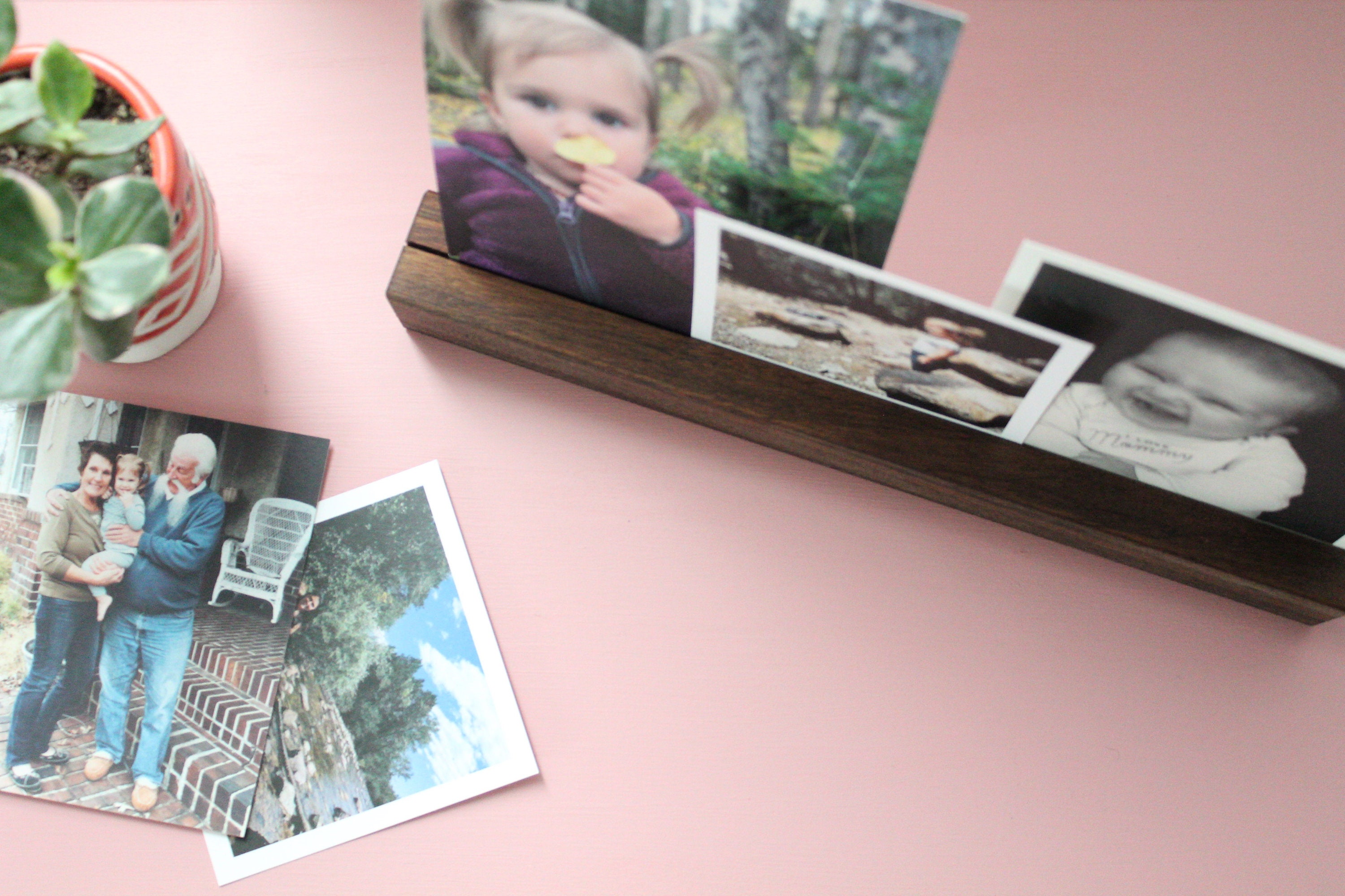 Photo Shelf, Photo Rail, Photo Ledge, Desk Decor, Maple Shelf, Photo ...