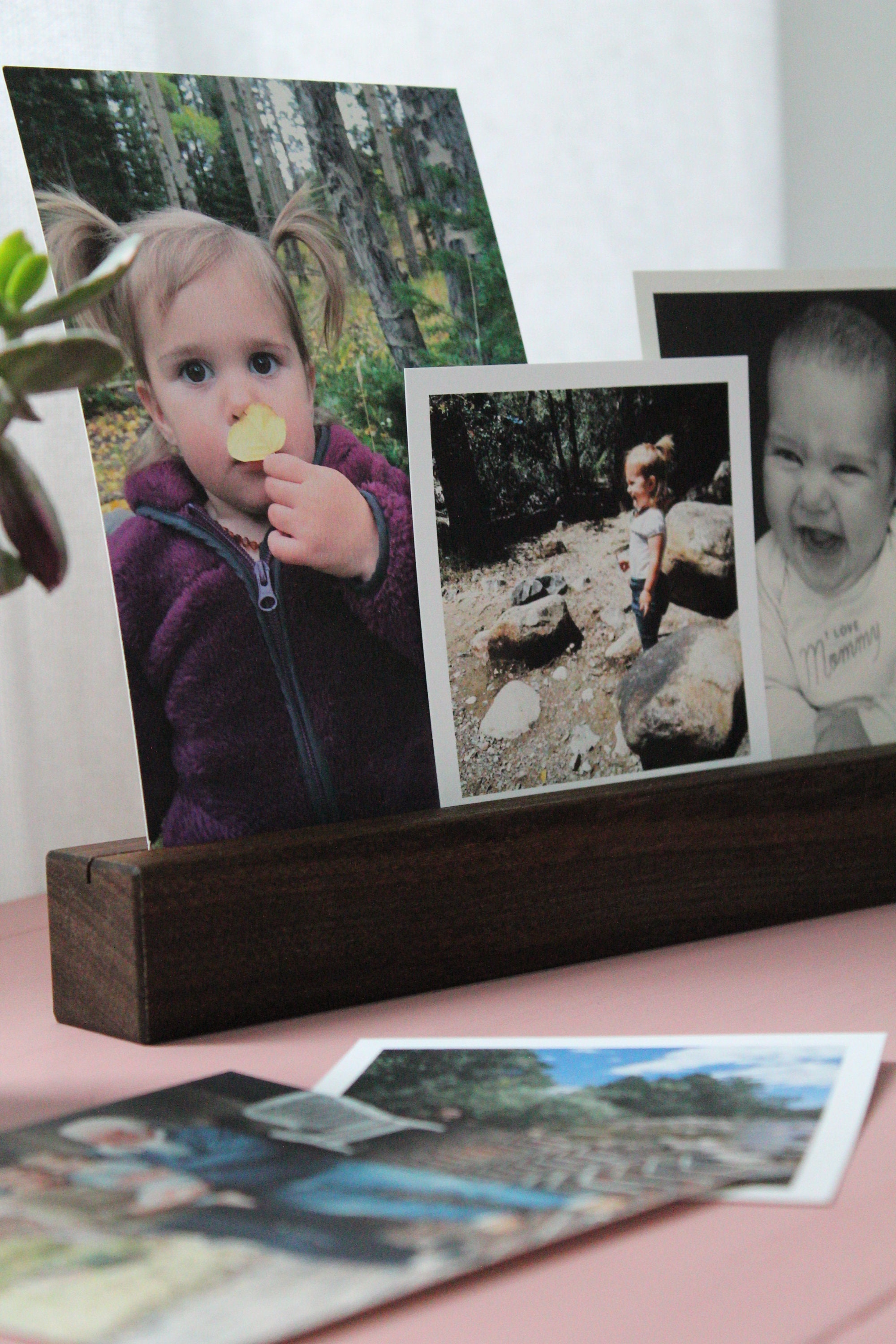 Photo Shelf, Photo Rail, Photo Ledge, Desk Decor, Maple Shelf, Photo ...