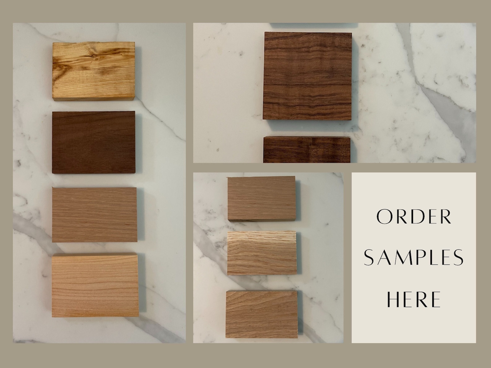 Wood Samples for Floating Shelves, Slabs, and Floating Mantels - Etsy