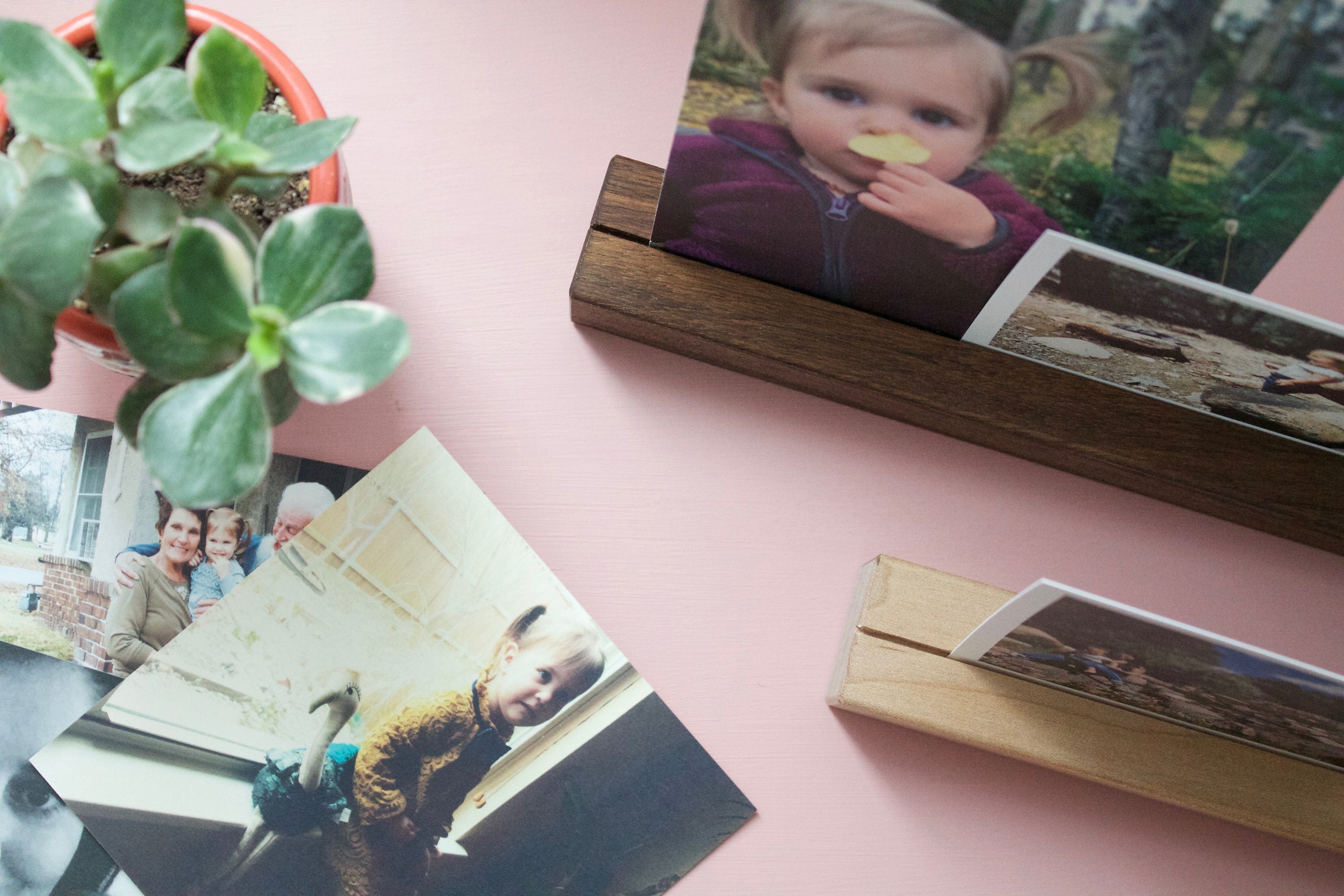 Photo Shelf, Photo Rail, Photo Ledge, Desk Decor, Maple Shelf, Photo ...