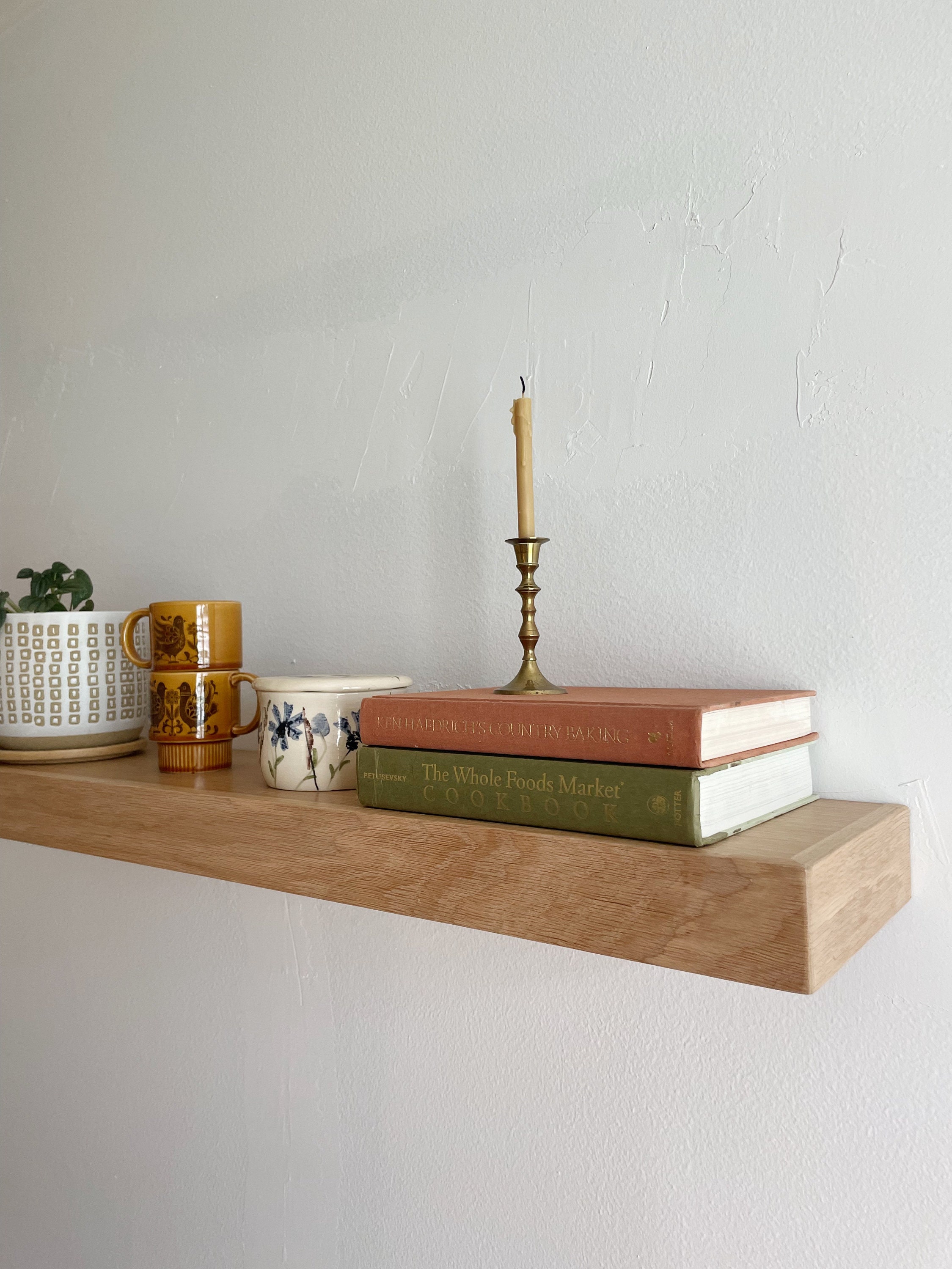 Wood Shelf, Floating Shelf, Wood Shelf, Wooden Shelf, Modern Farmhouse ...