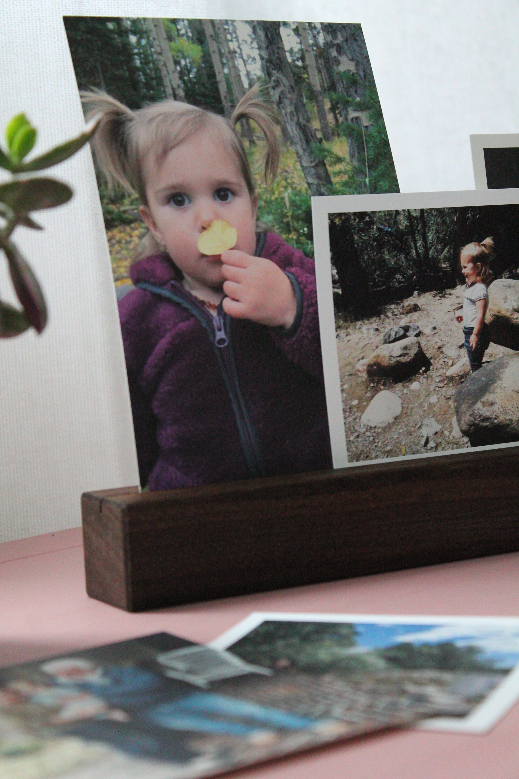 Photo Shelf, Photo Rail, Photo Ledge, Desk Decor, Maple Shelf, Photo ...