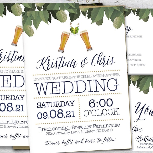 Brewery Wedding - Etsy