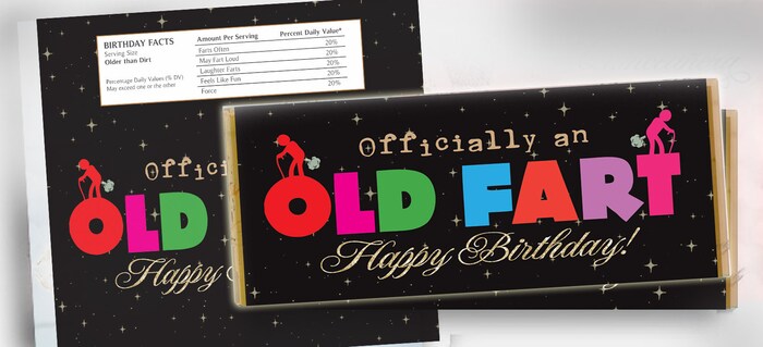 Old Fart Card - Etsy