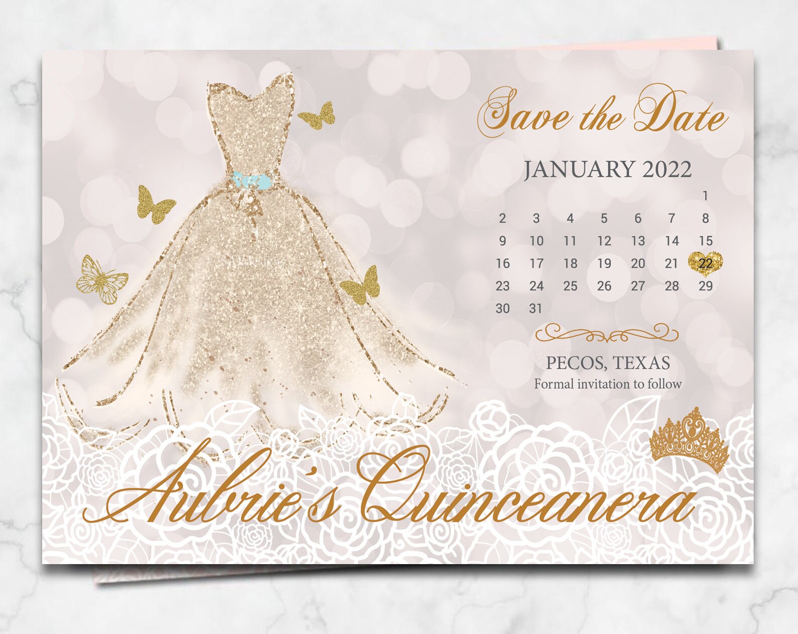 Quinceanera Save The Dates Photo Magnets Post Cards Girls Etsy UK