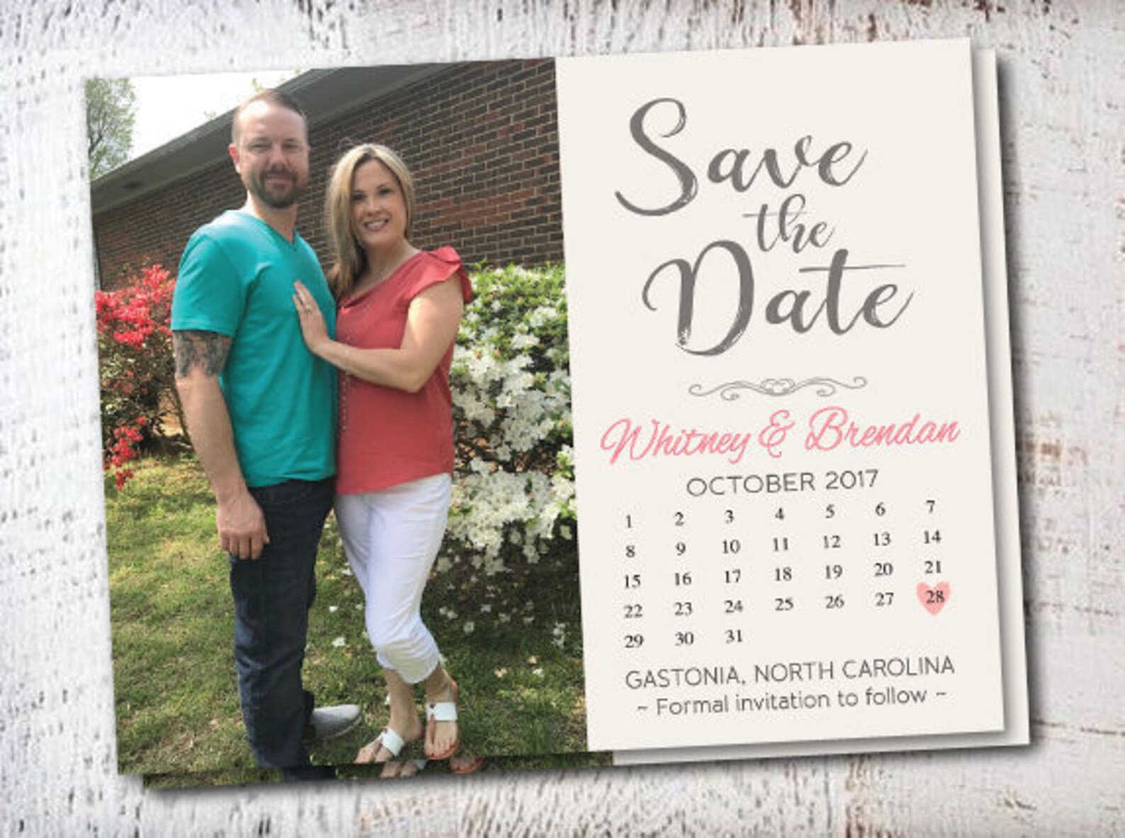 Modern Wedding Save the Dates Reception Photo Post Cards - Etsy