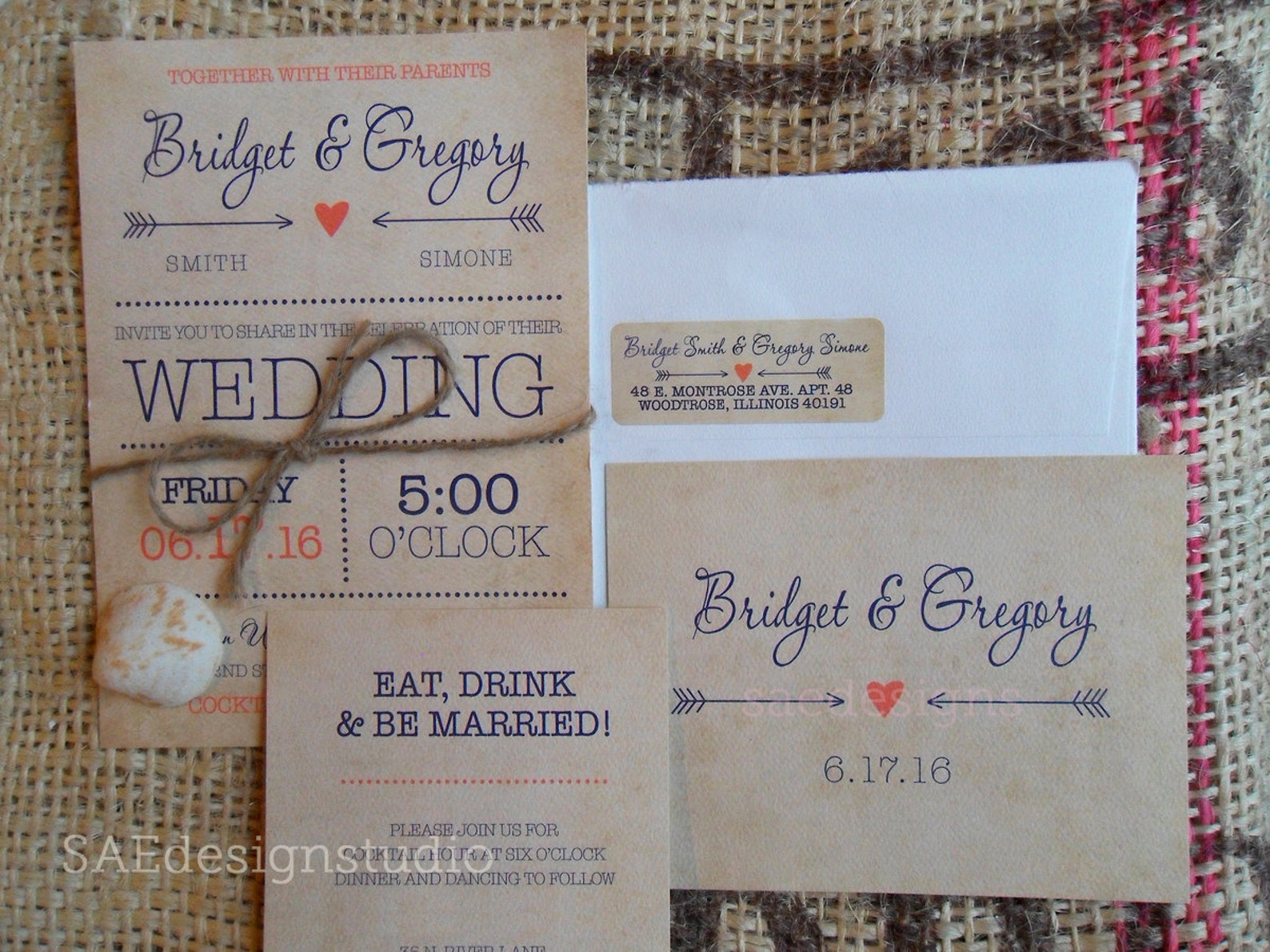 Brewery Beer Winery Rustic Wedding Invitations Invite Country | Etsy