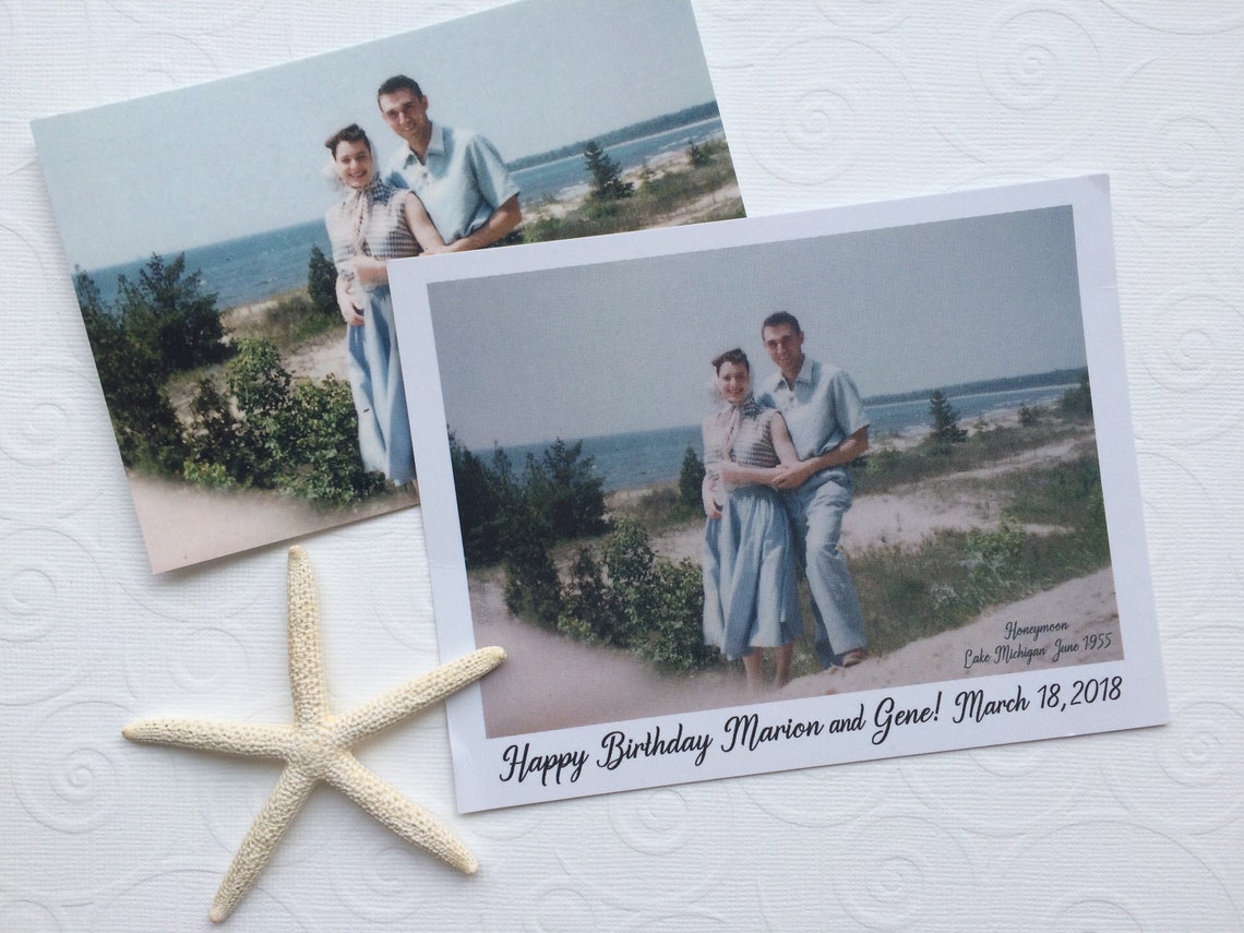 Birthday by Mail Surprise Birthday Cards 50th 60th 70th 75 80 - Etsy