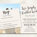 Modern Wedding Photo Save the Date Reception Elope Invitation - Etsy