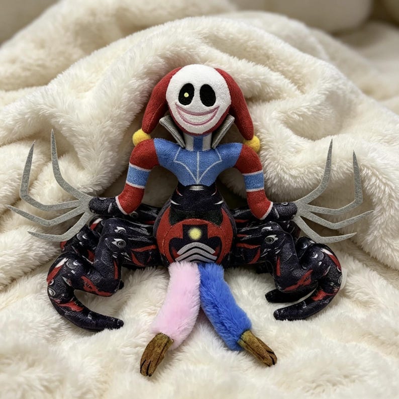 Poppy Playtime Chapter 5 Plush Toy, Jester Spider Plush,creepy Cute ...