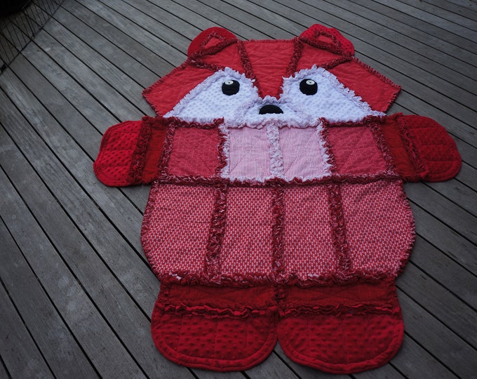 FOX RAG QUILT - Etsy