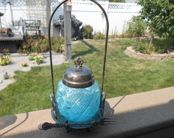 Antique Pairpoint Silver Plate Pickle Castor With Tongs Circa 1880-1900 ...