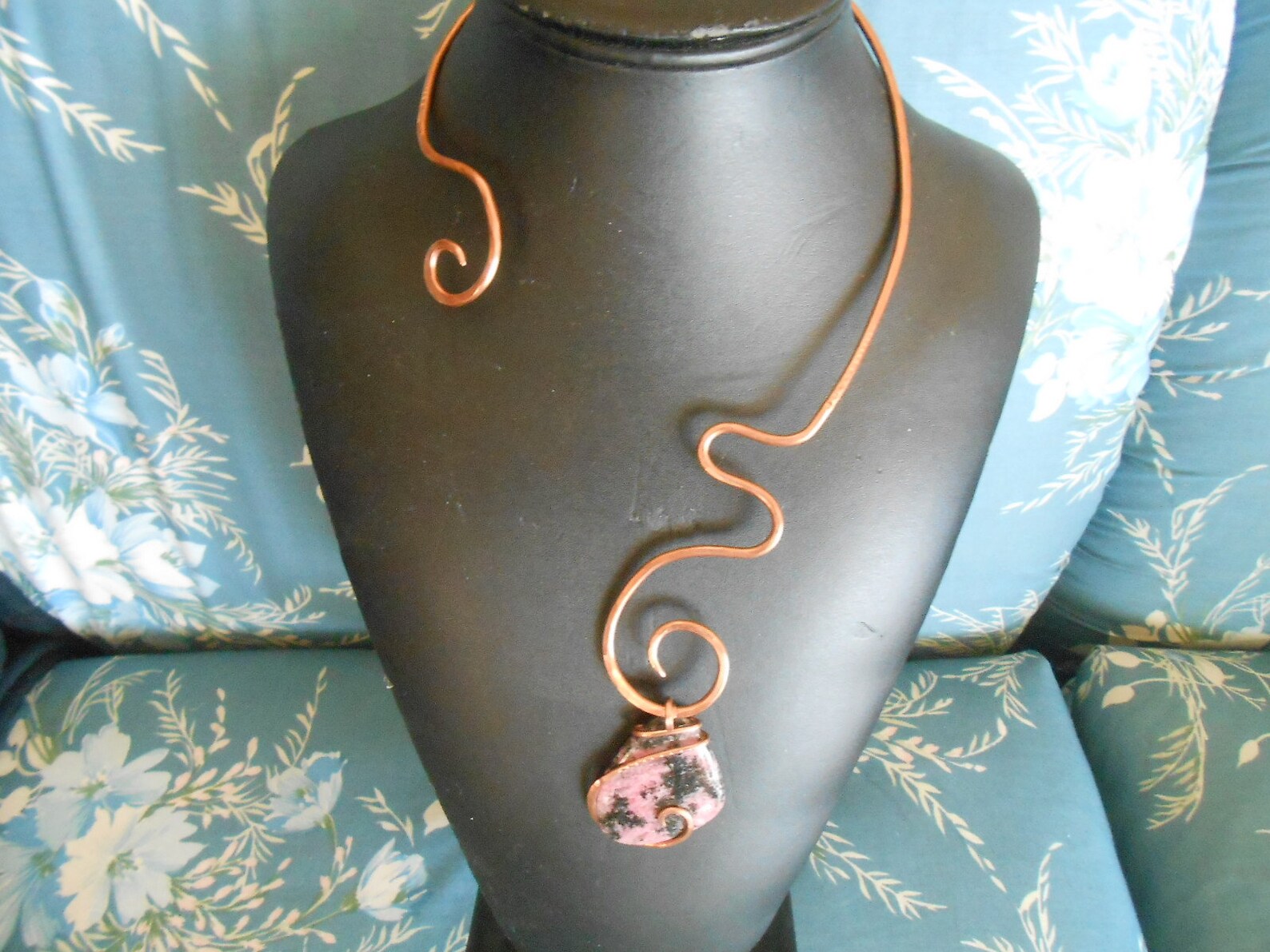 Hammered Copper Free Form Forged Collar | Etsy