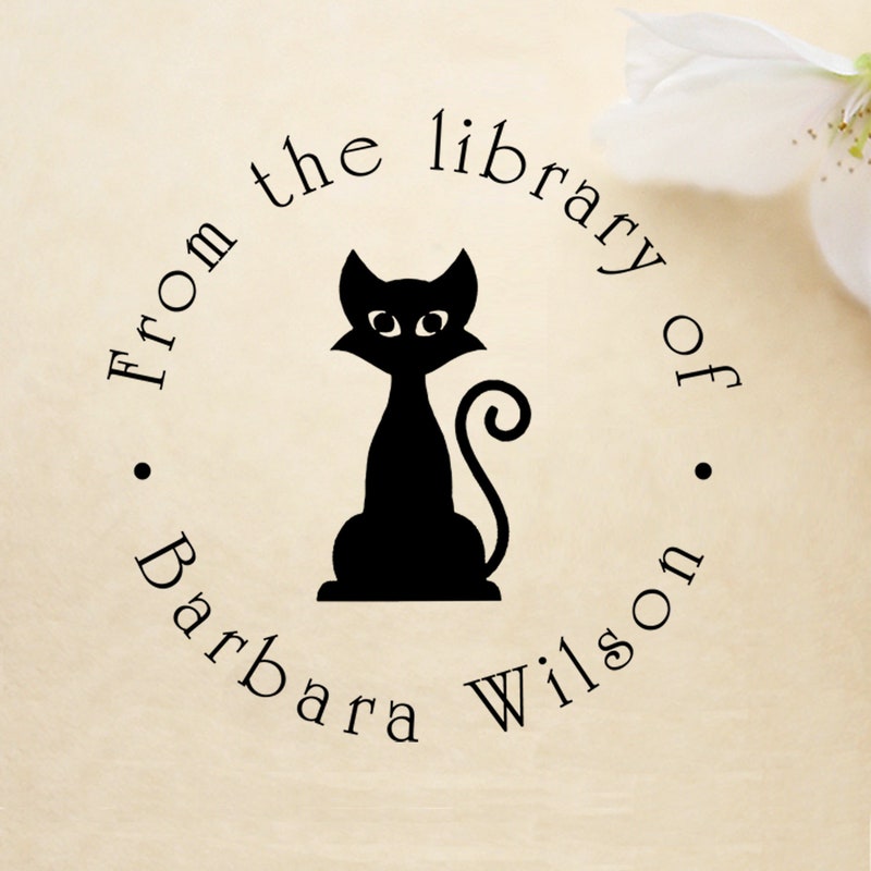 Cat Stamp - Etsy