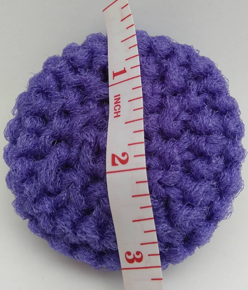 Dish Scrubbie Nylon, Pot Scrubbers, Peach, Purple, Teal - Etsy