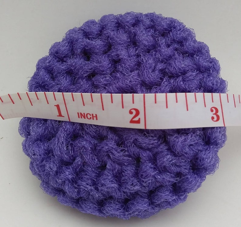 Dish Scrubbie Nylon, Pot Scrubbers, Peach, Purple, Teal - Etsy