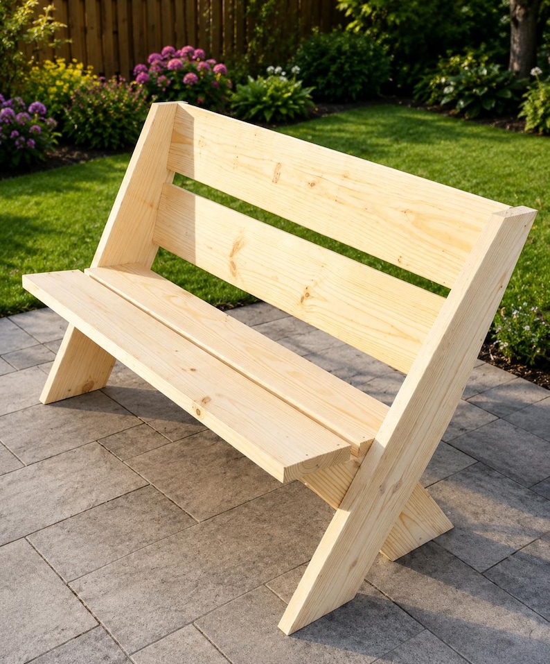 DIY Sitzbank-Pläne für den Außenbereich | Anfänger ...