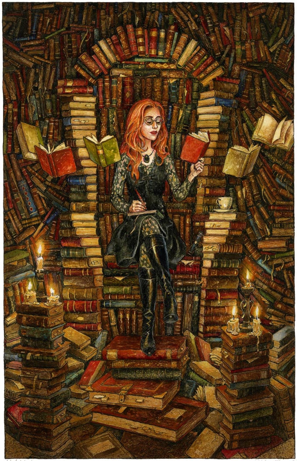 Print. the Word Witch - Etsy