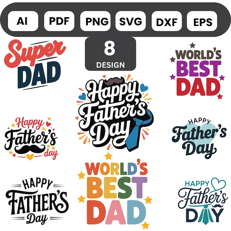 Vatertag SVG Bundle, Vater SVG, Vater Zitate SVG, Best Dad svg, Daddy ...