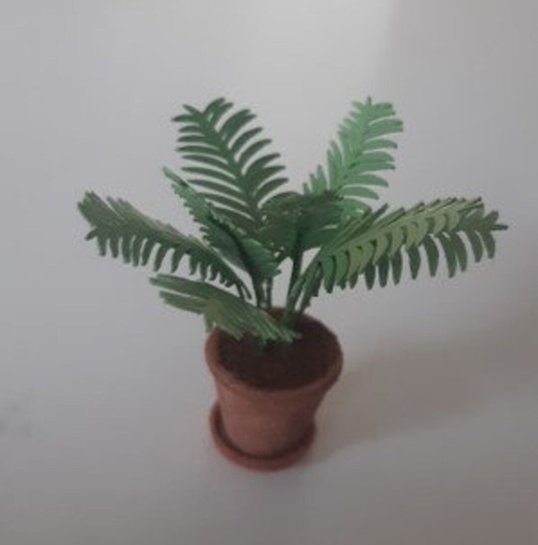 Dollhouse Small Palm Tree - Etsy