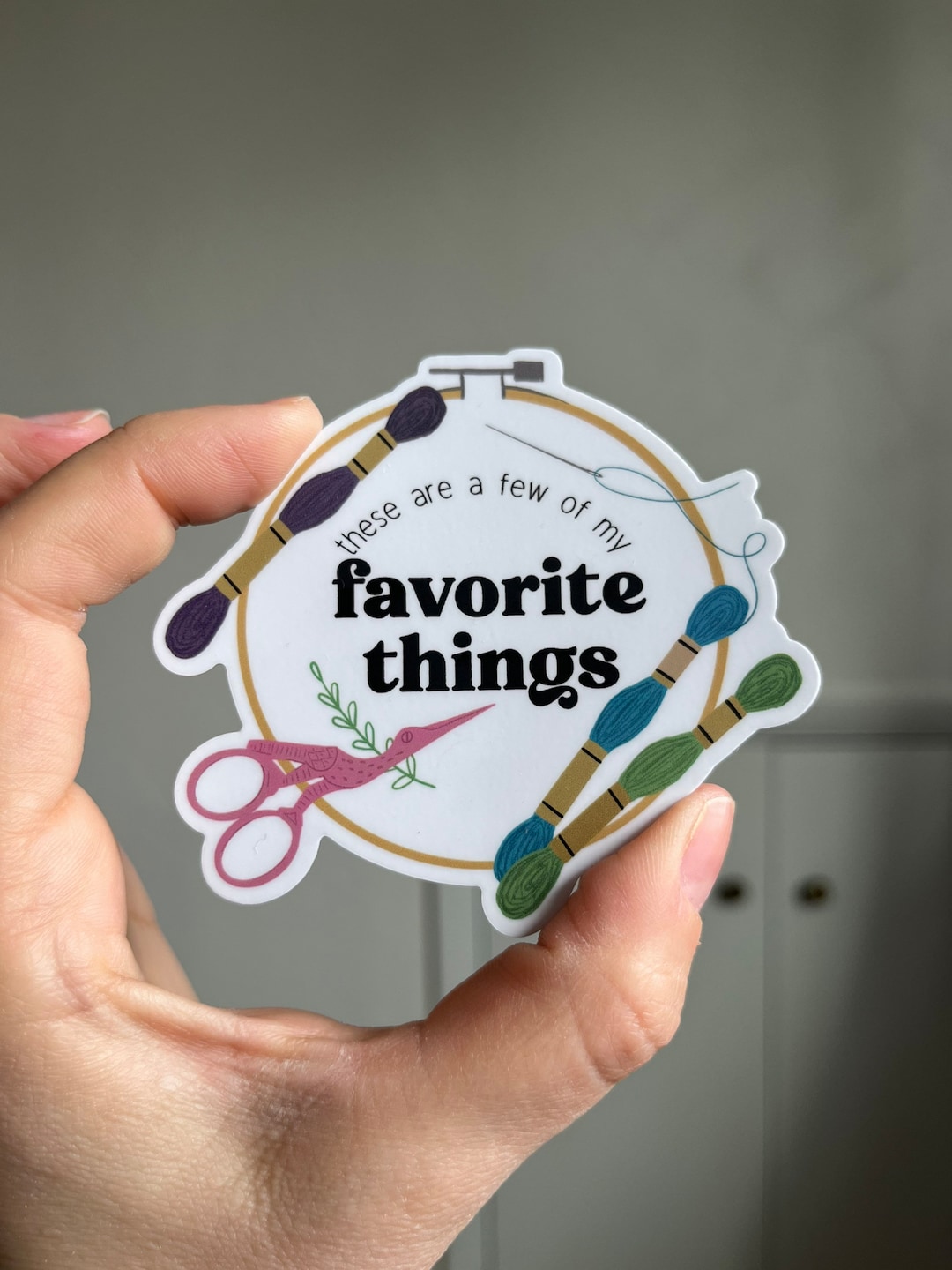 Stickers | Embroidery Sewing Stickers | Waterproof Stickers - Etsy