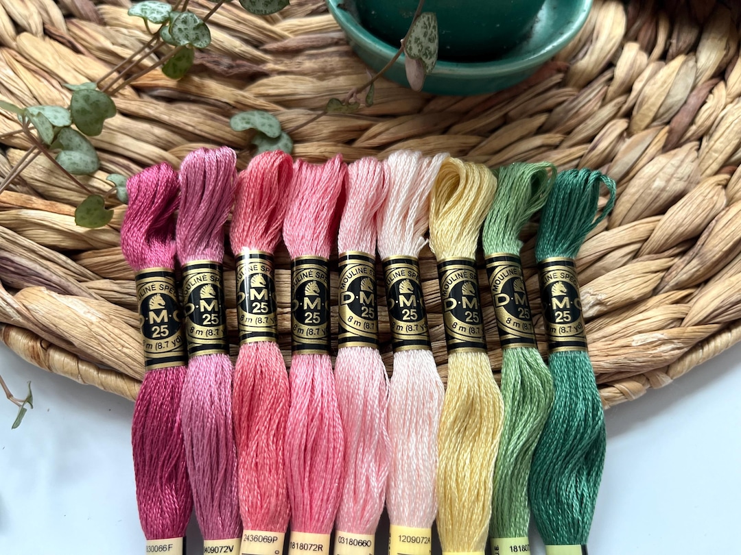 Pink Me! Thread Pack | DMC Thread Pack | Embroidery Floss - Etsy