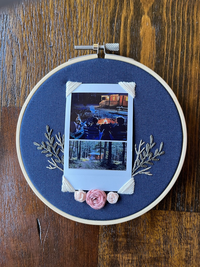 Instax Photo Frame Pattern PDF Download Only Embroidered - Etsy