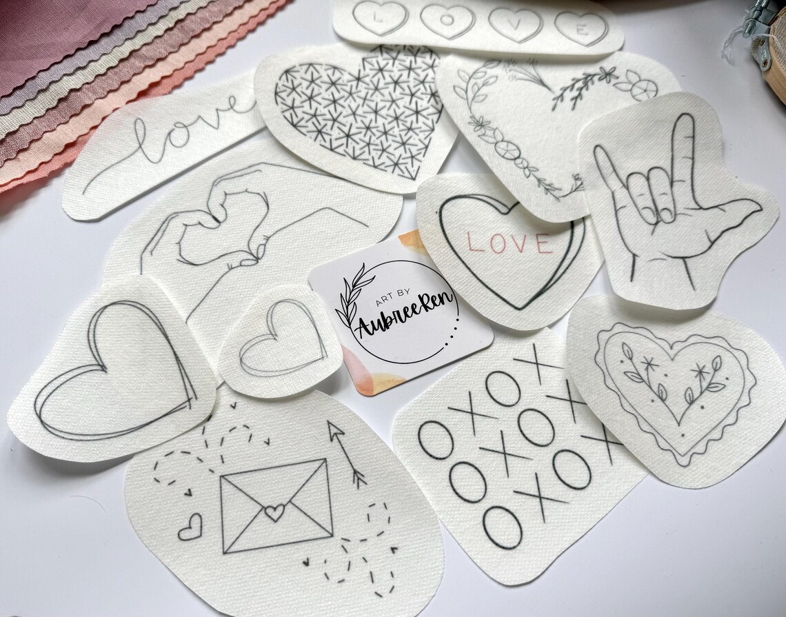 Stick and Stitch Embroidery | LOVE | Stick & Stitch Patterns ...