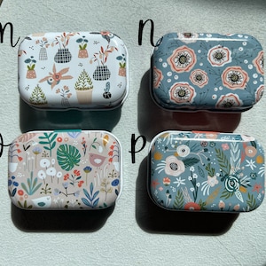 Embroidery Needle Tin | Sewing Notions Box | Needle Storage - Etsy