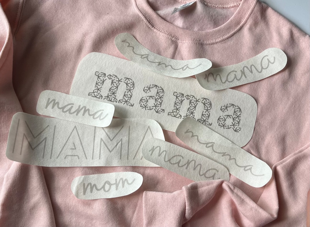 Stick and Stitch | MAMA | MOM | Embroidery Designs | Peel and Stick ...