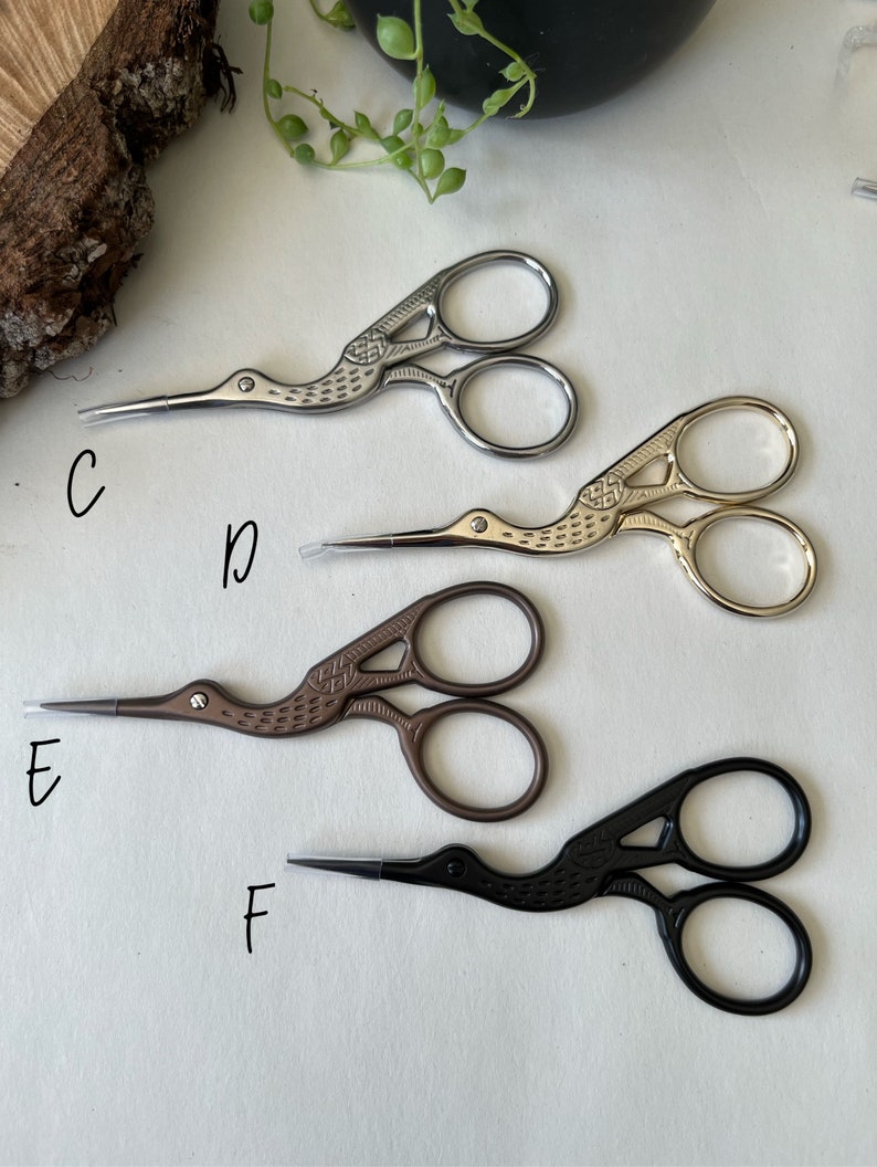 Embroidery Scissors | Stork Scissors - Etsy