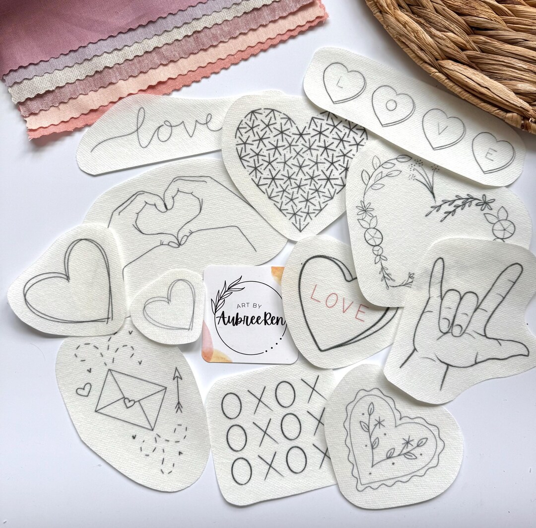 Stick and Stitch Embroidery | LOVE | Stick & Stitch Patterns ...