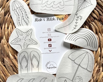 Stick and Stitch | POCKETS | Stick & Stitch Patterns | Peel and Stick ...