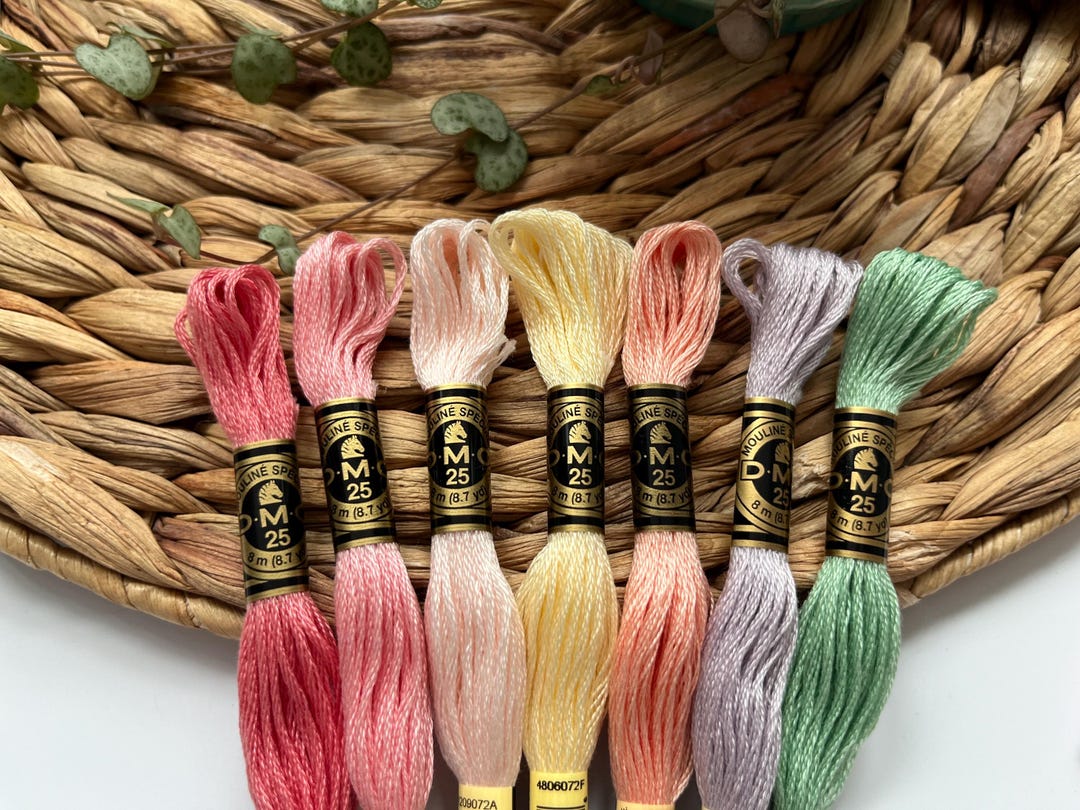 Candy Hearts Thread Packs | DMC Thread Pack | Embroidery Floss - Etsy