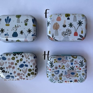 Embroidery Needle Tin | Sewing Notions Box | Needle Storage - Etsy
