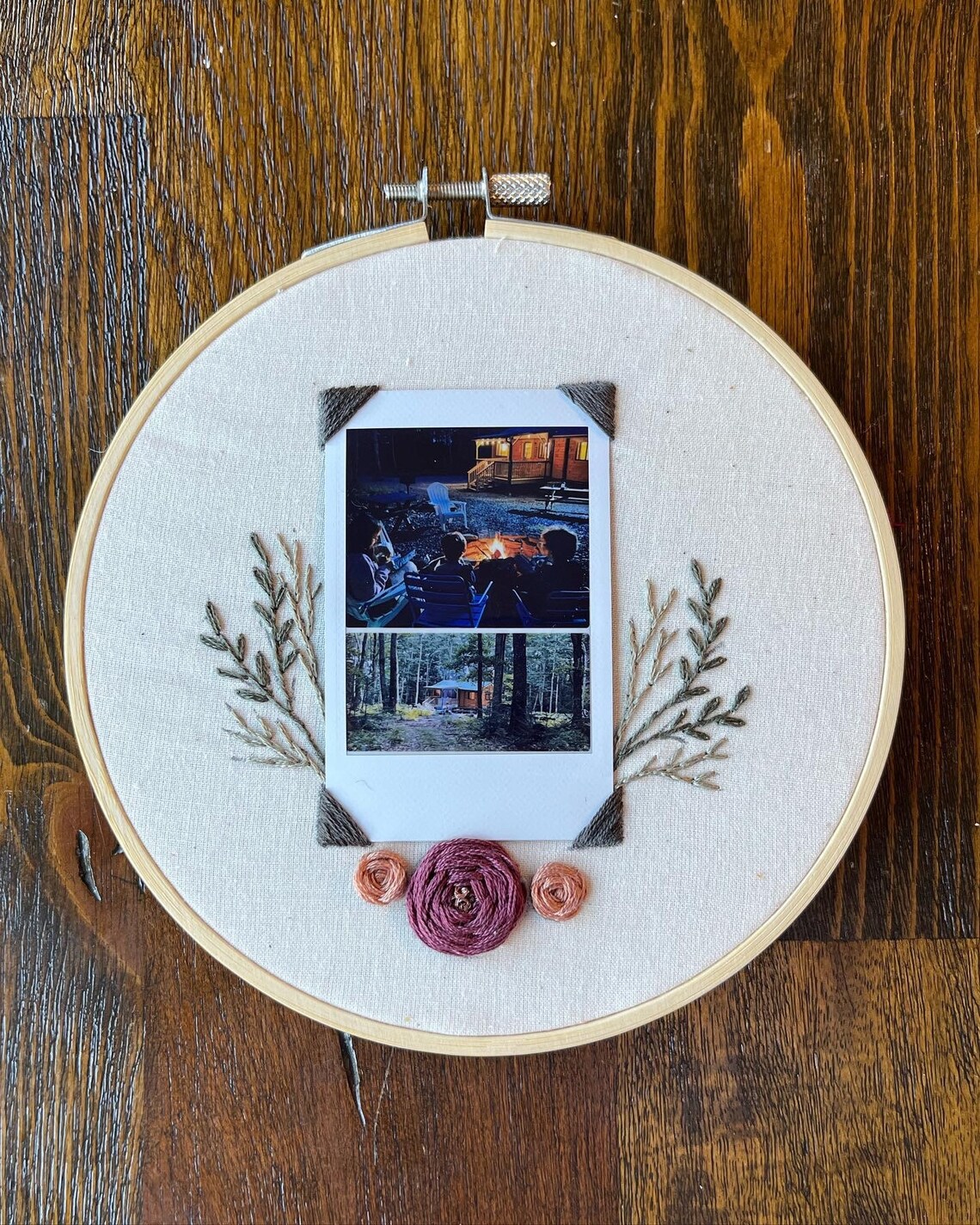 Instax Photo Frame Pattern PDF Download Only Embroidered - Etsy