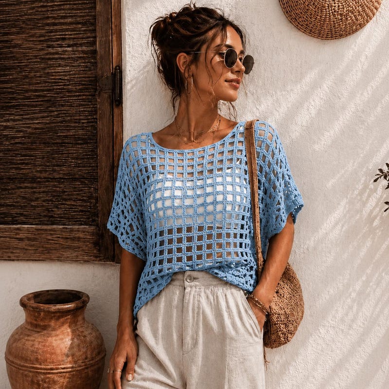 Boho Shirt Dress Pattern - Etsy
