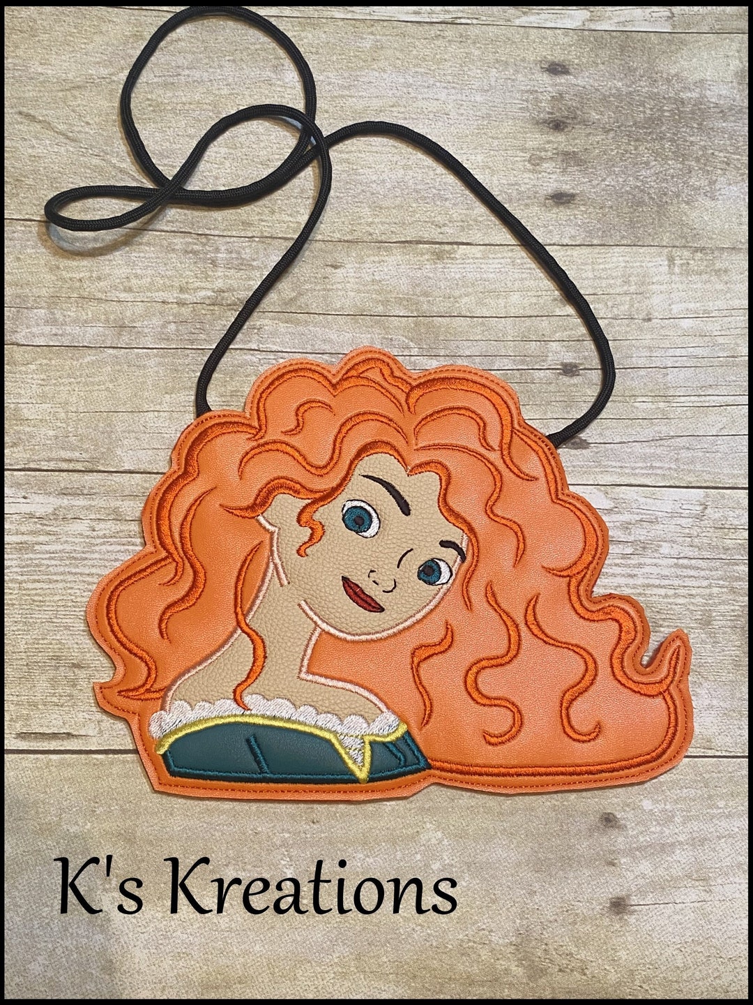 Merida Crossbody Bag, Girls Disney Brave Crossbody Purse, Princess ...