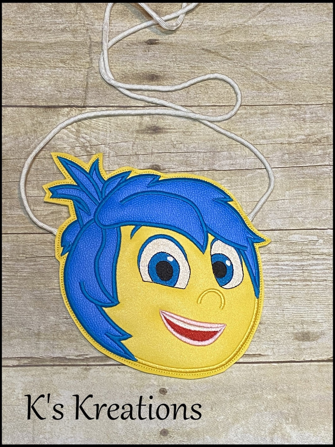 Inside Out Joy Crossbody Bag, Disney Inside Out Purse, Girls Disney ...