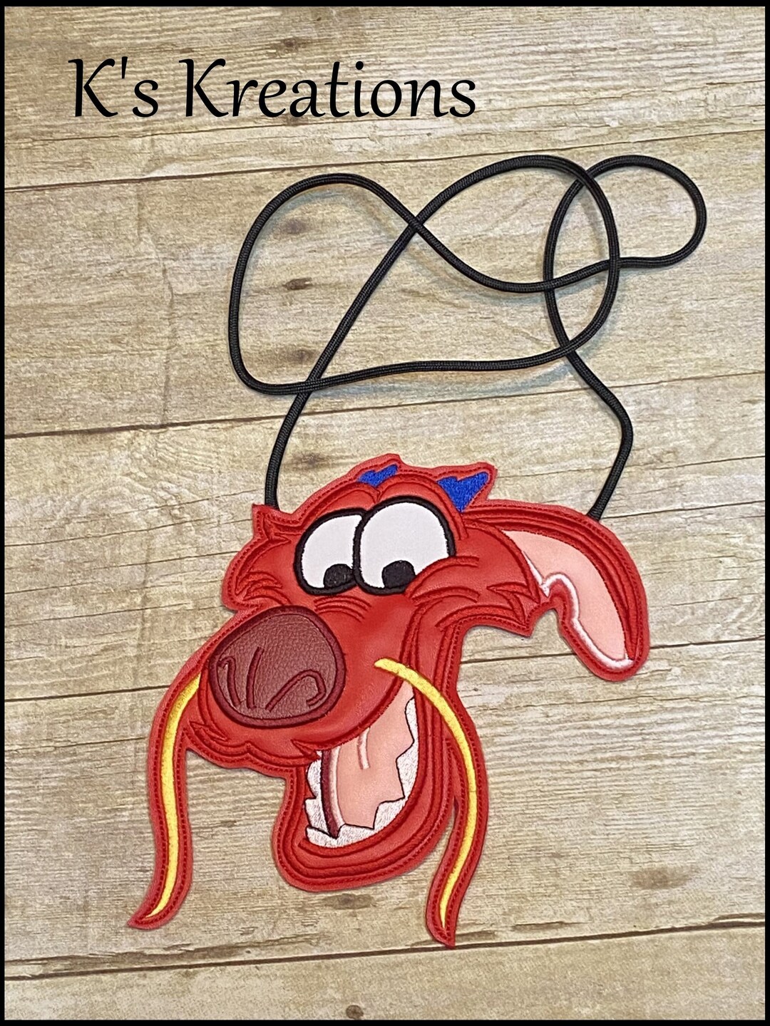 Disney Mushu Crossbody Purse, Disney Mulan Mushu Flat Bag, Disney Tote ...