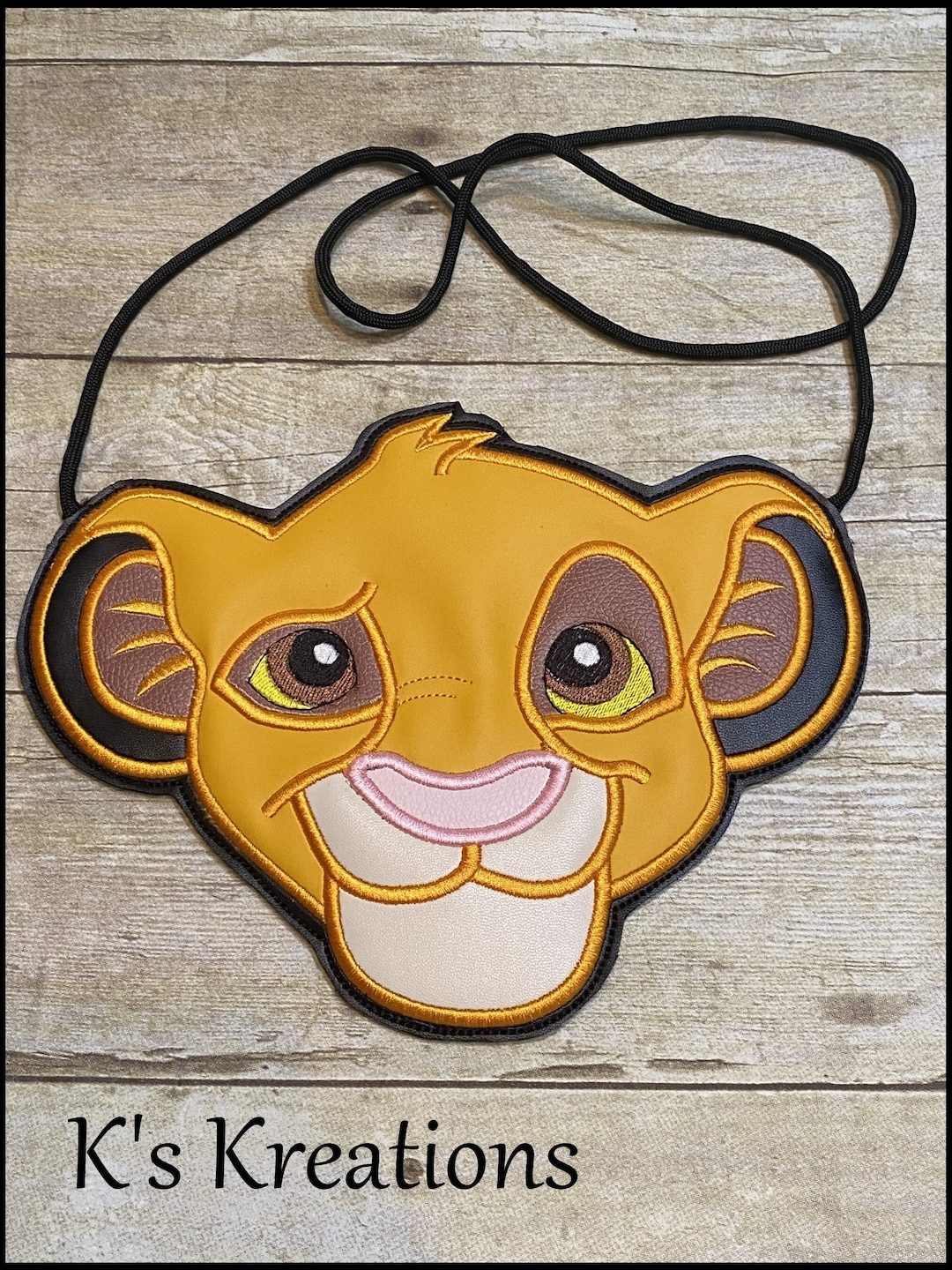 Lion King Simba Crossbody Purse, Simba Flat Bag, Lion King Tote, Girls ...
